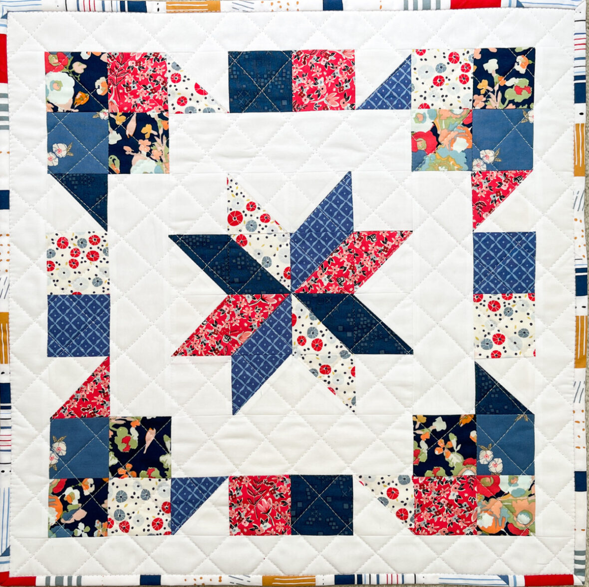 Sugar Bomb Pop Quilt Block • Sugar Stitches Quilt Co